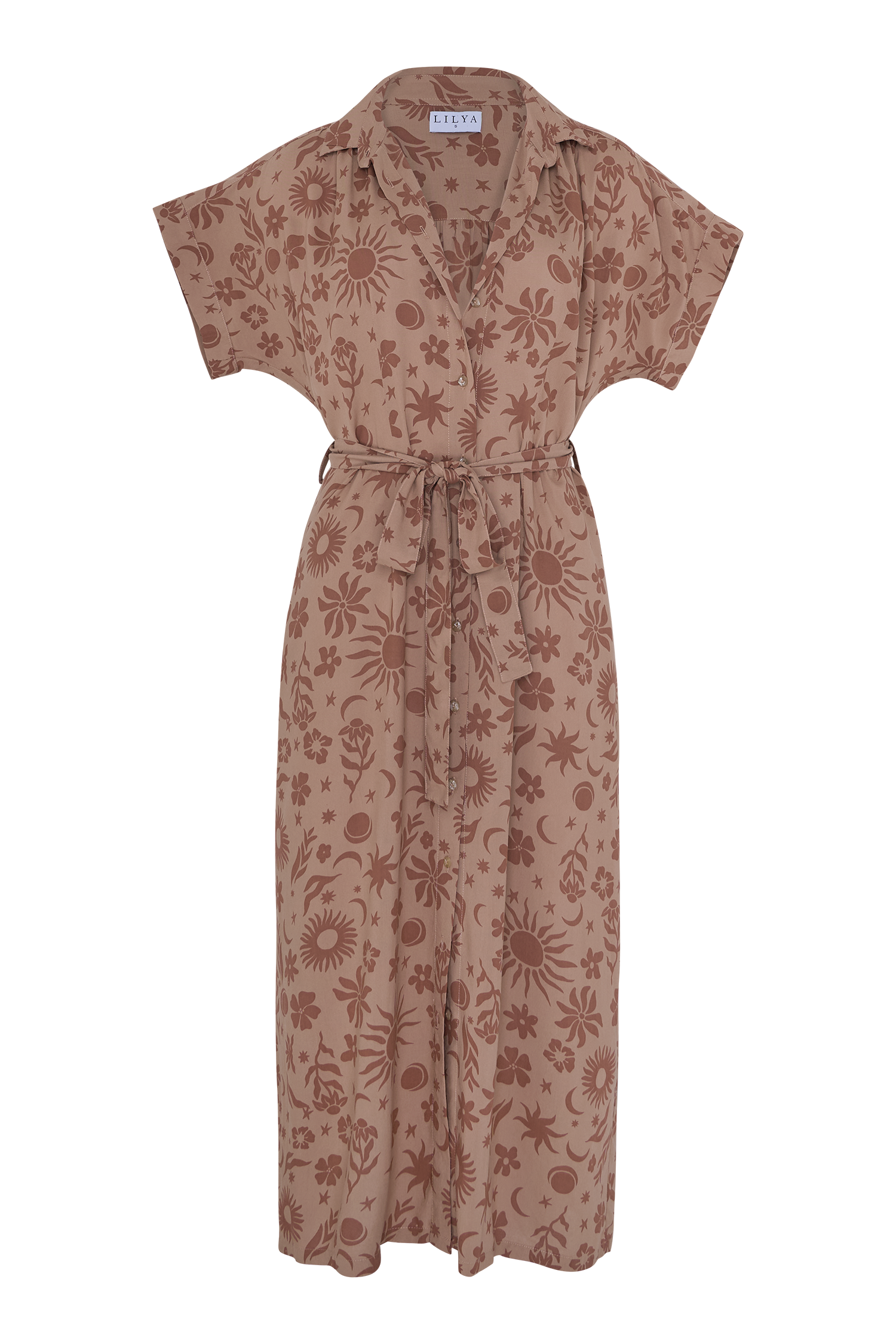 Jolene Dress - Mystic Wisdom Rust – LILYA
